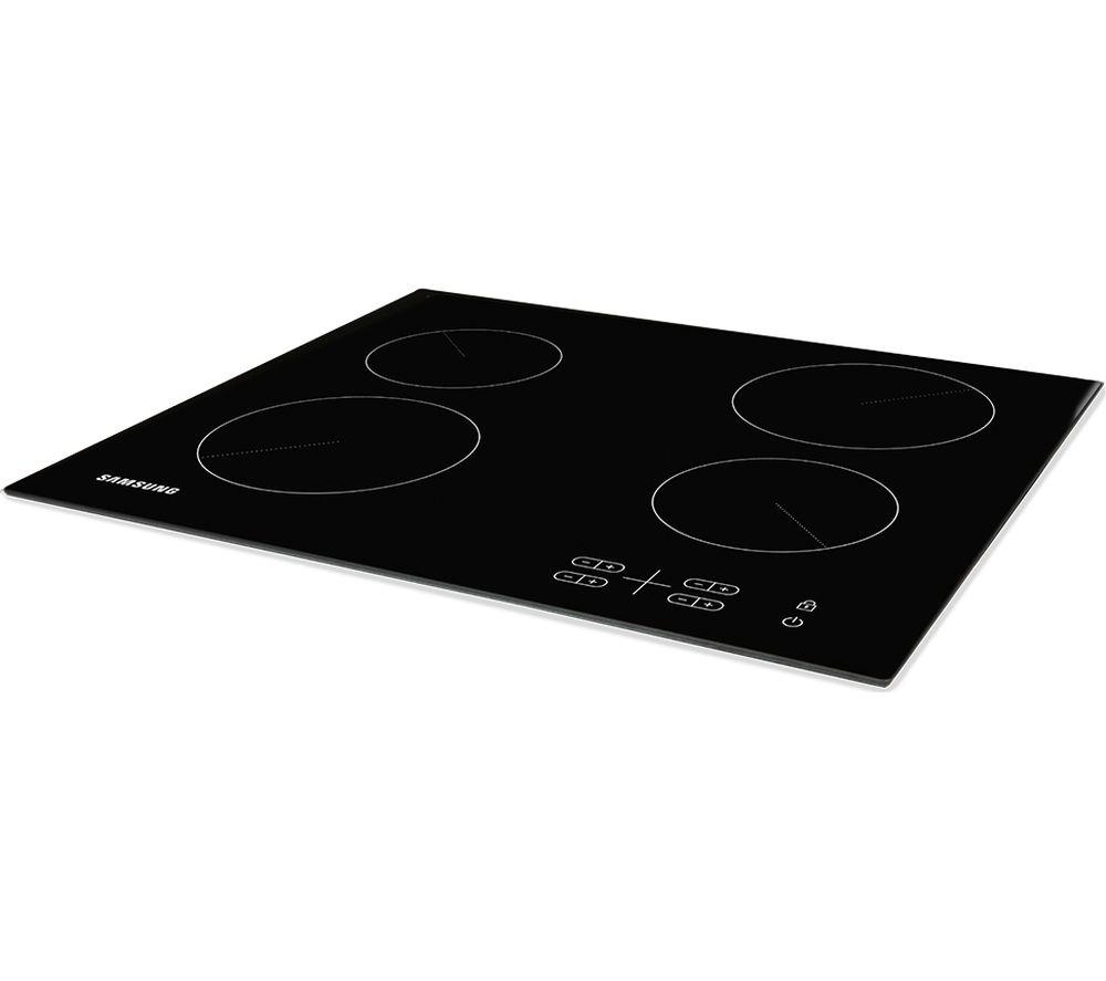Buy SAMSUNG C61R2AEE 57 cm Electric Ceramic Hob - Black | Currys