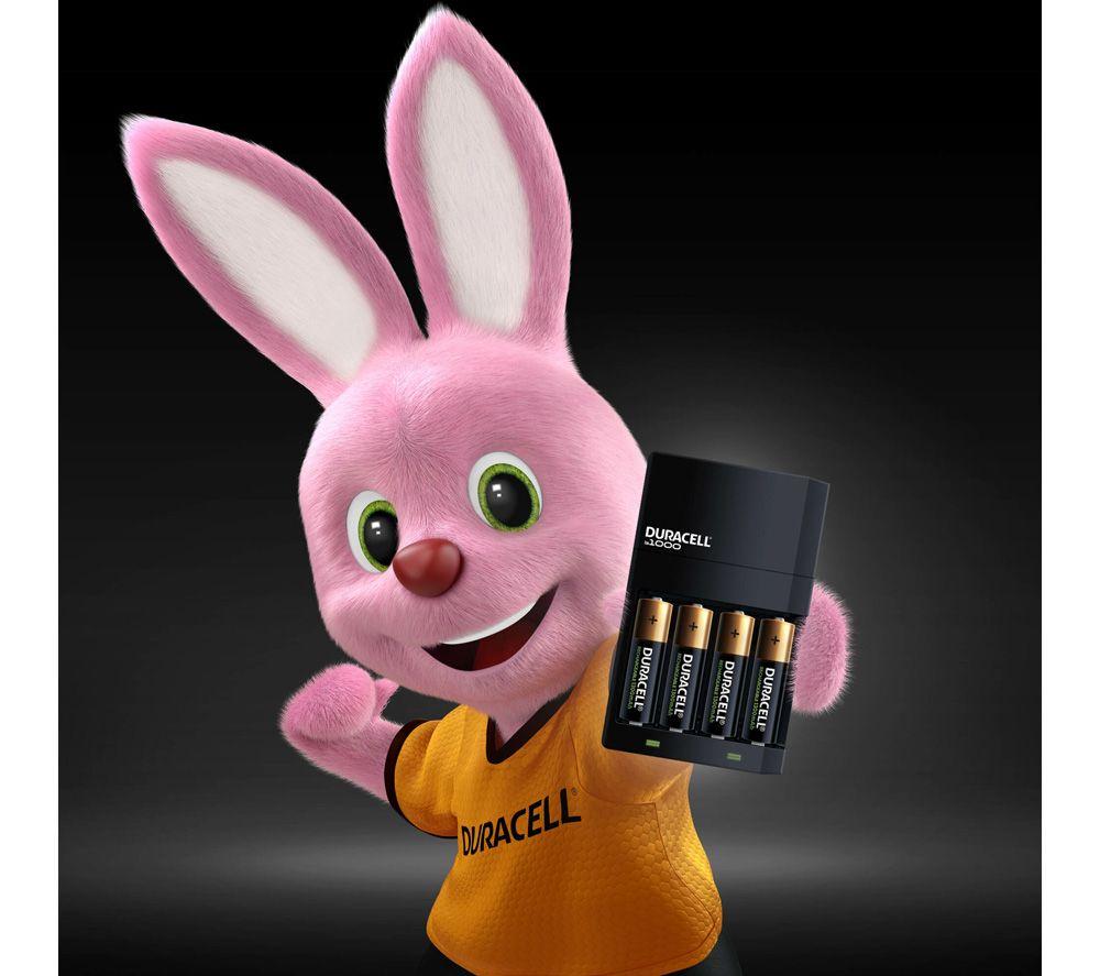 Buy DURACELL CEF14 4-Battery Charger with Batteries | CurrysIE