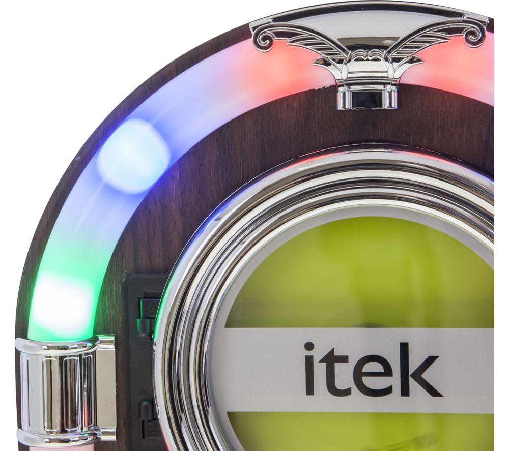 Buy ITEK I60018CD Bluetooth Jukebox - Wood Finish | Currys