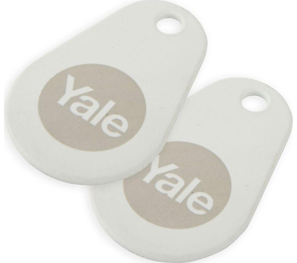 Buy YALE Connected Key Tag - Twin Pack, White | Currys