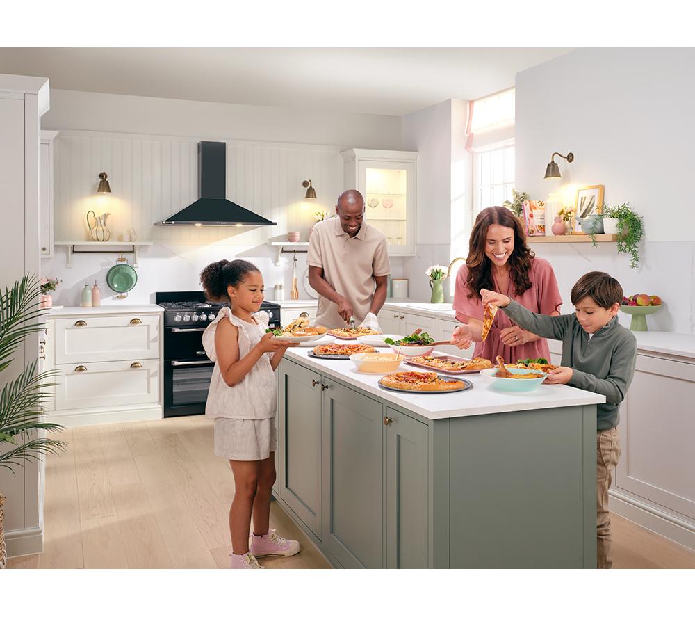 Buy LEISURE PR100F530K 100 cm Dual Fuel Range Cooker - Black | CurrysIE