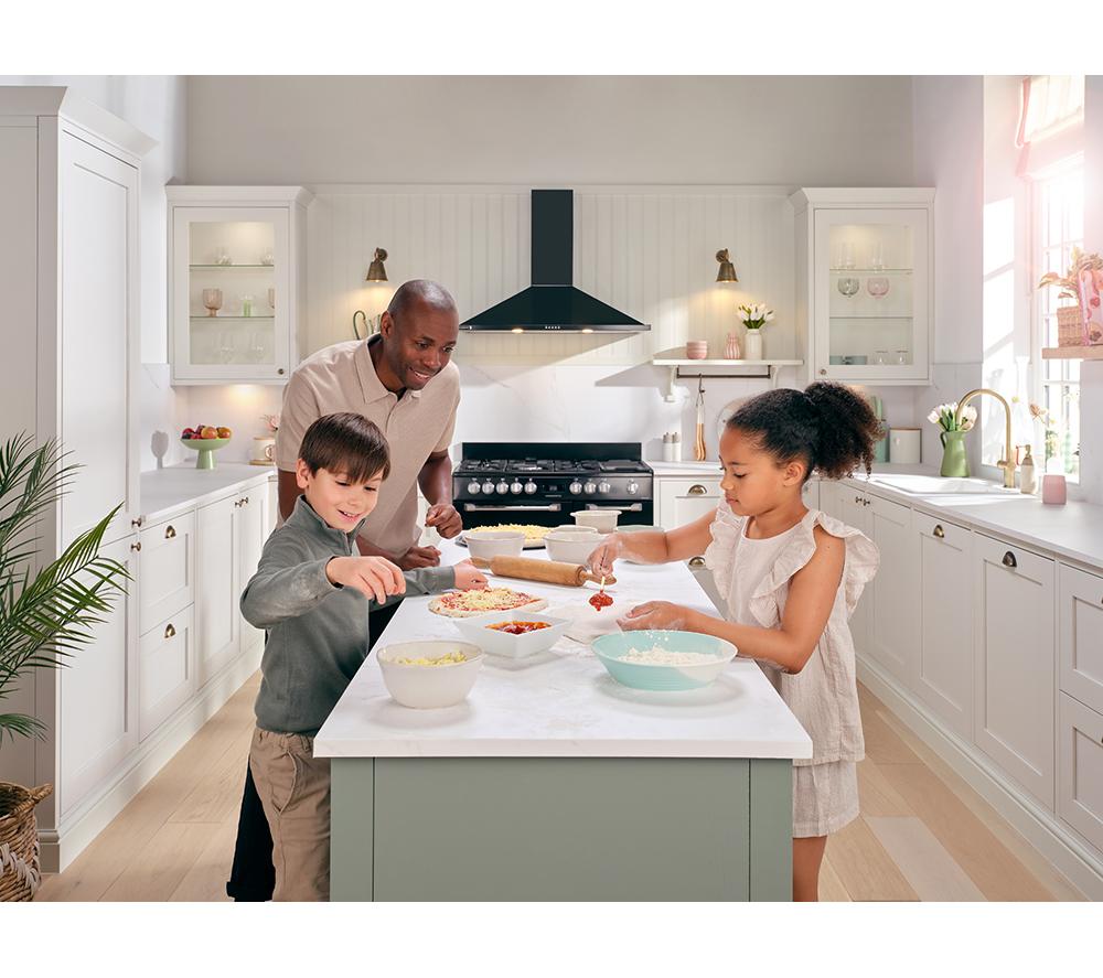 Buy LEISURE PR100F530K 100 cm Dual Fuel Range Cooker - Black | CurrysIE