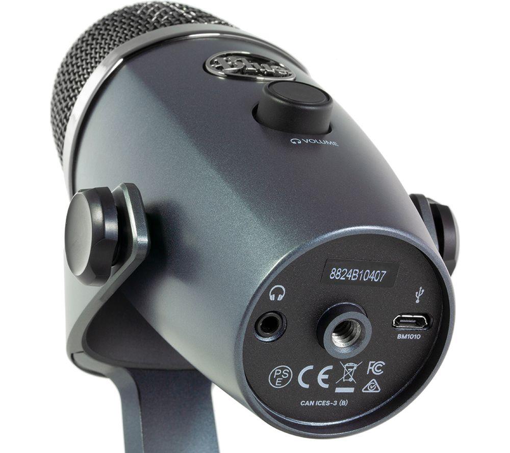 Buy BLUE Yeti Nano USB Streaming Microphone - Grey | Currys