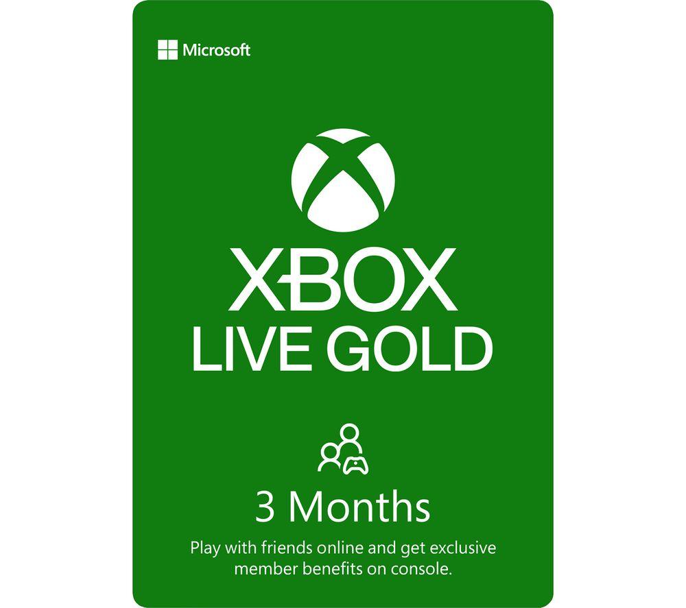 XBOX DIGITAL Xbox LIVE Gold Membership 3 Month Subscription review | 9. ...