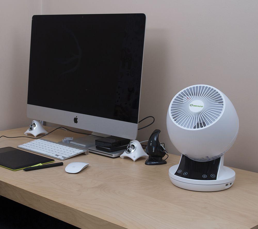 Buy MEACO MeacoFan 360 Air Circulator Portable 6" Desk Fan - White ...
