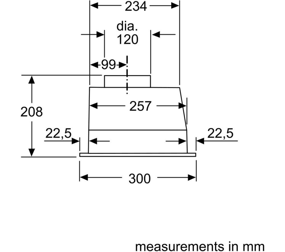 Buy BOSCH Series 2 DLN53AA70B Canopy Cooker Hood - Silver | Currys