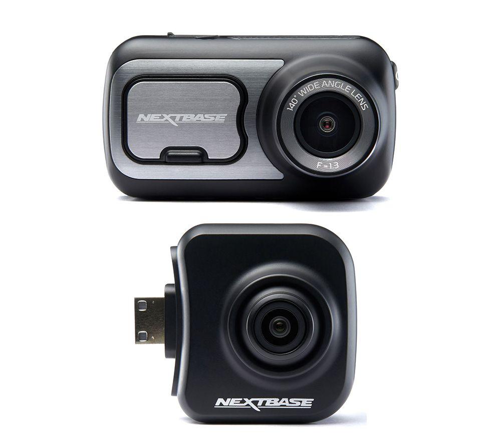 Nextbase 422GW Quad HD Dash Cam with Amazon Alexa & NBDVRS2RFCZ Full HD ...