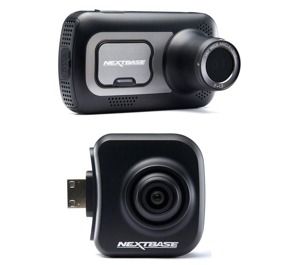 Nextbase 522GW Quad HD Dash Cam with Amazon Alexa & NBDVRS2RFCZ Full HD ...