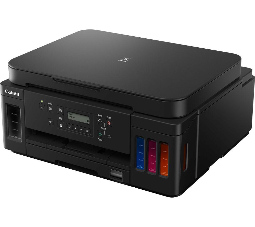 CANON PIXMA G6050 MegaTank All-in-One Wireless Inkjet Printer review ...