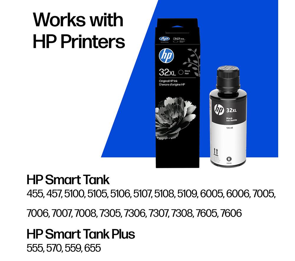 Buy HP 32XL Original Black Ink Bottle | CurrysIE