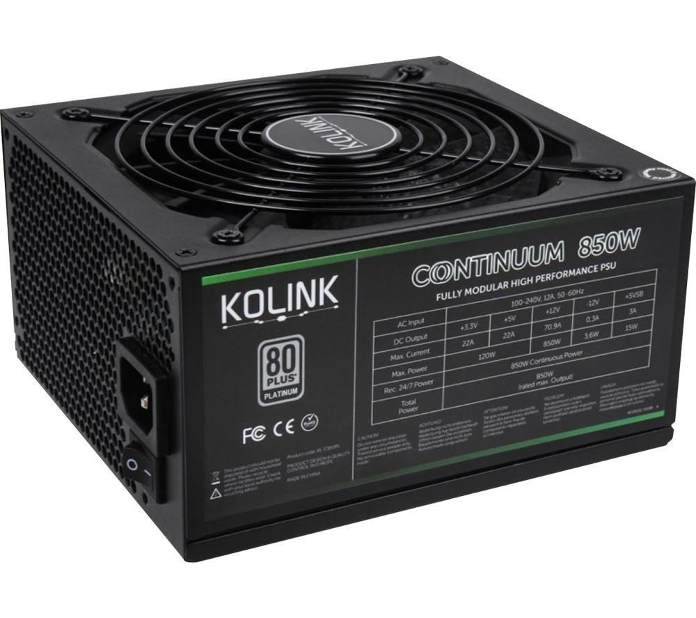KOLINK Continuum KL-C850PL ATX Modular PSU review | 8.8 / 10