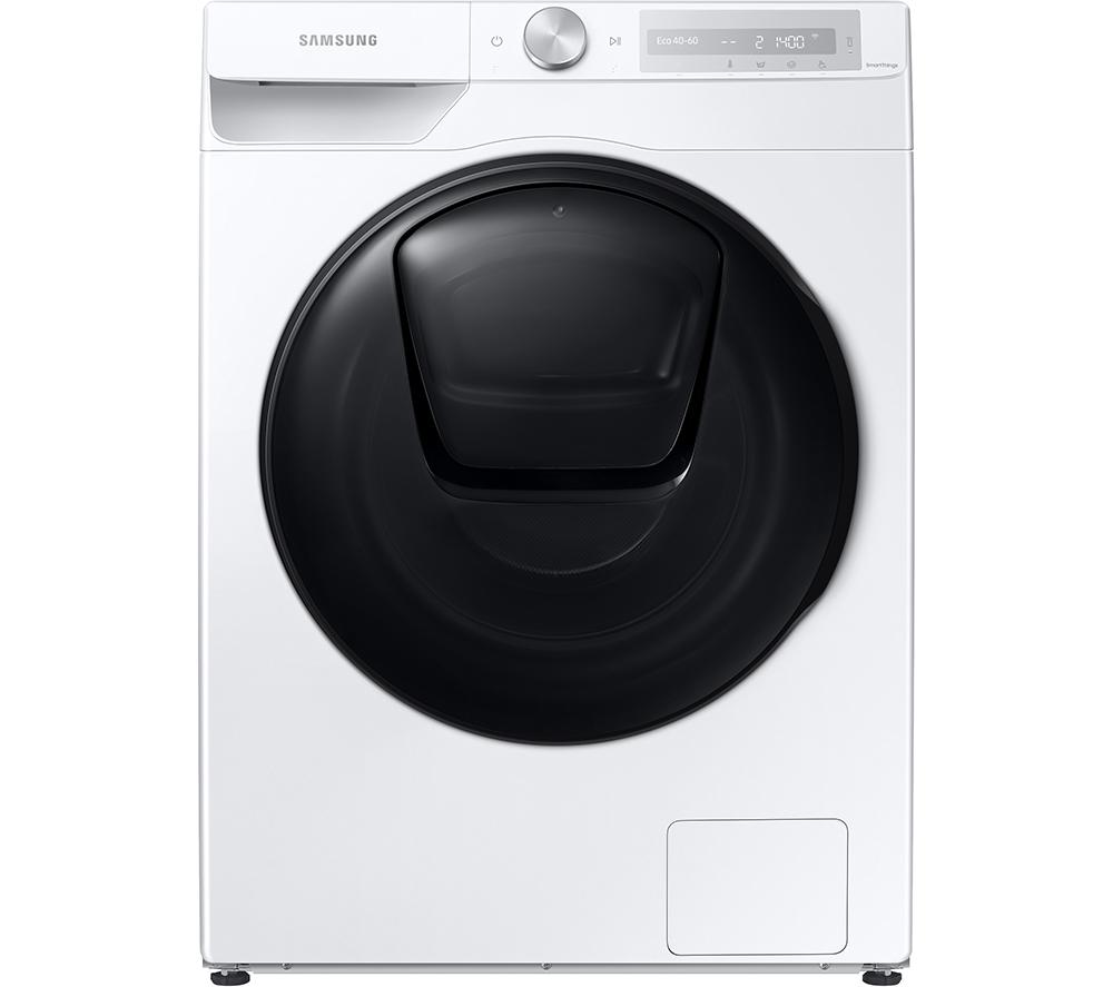 SAMSUNG AddWash WD10T654DBH/S1 WiFi-enabled 10.5 kg Washer Dryer White ...