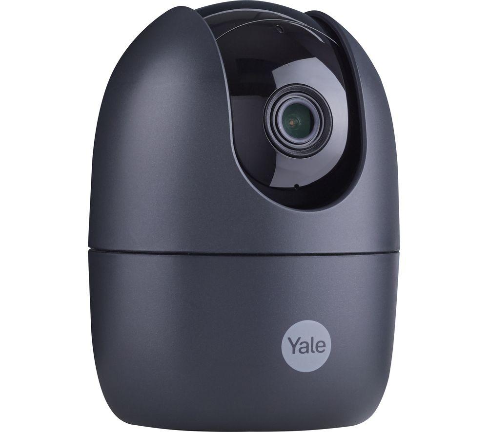 YALE SV-DPFX-B Full HD 1080p WiFi Indoor Pan & Tilt Security Camera ...