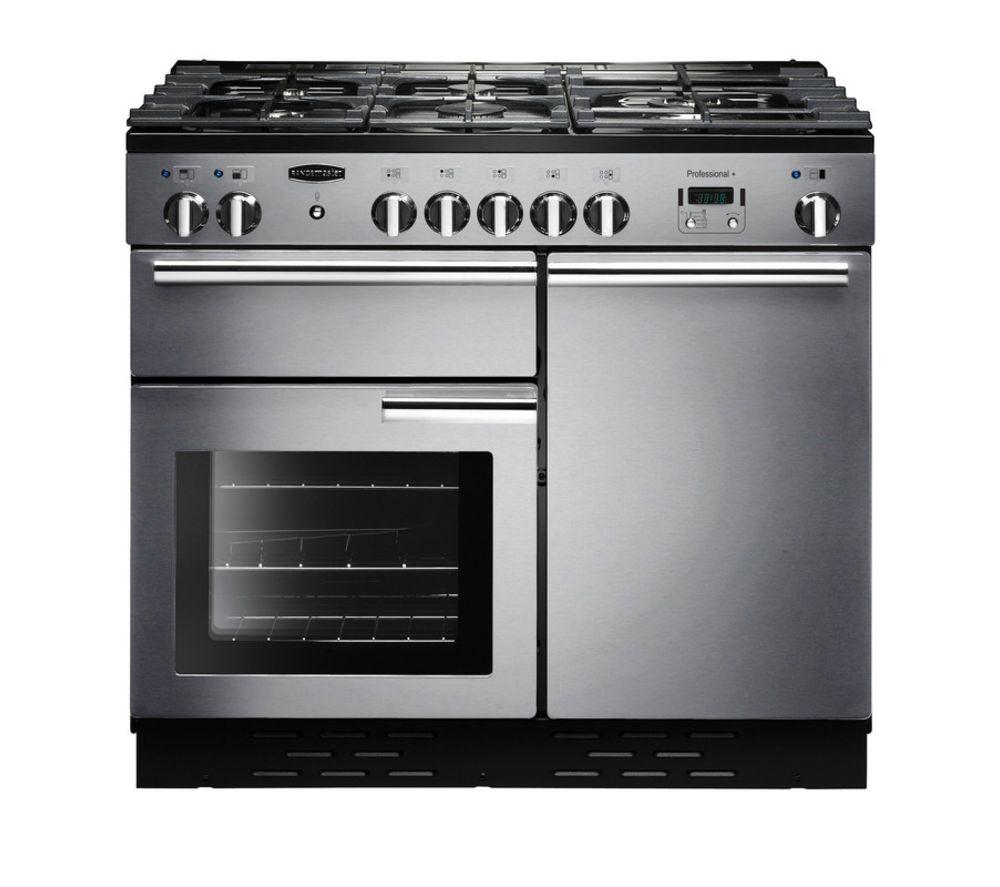 RANGEMASTER Professional PROP100NGFSS/C Dual Fuel Range Cooker review ...