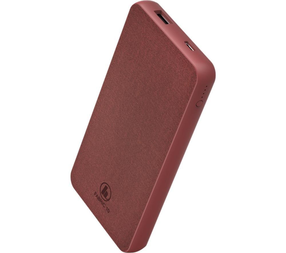 HAMA Essential Line Fabric 10 Portable Power Bank Red review | 9.3 / 10