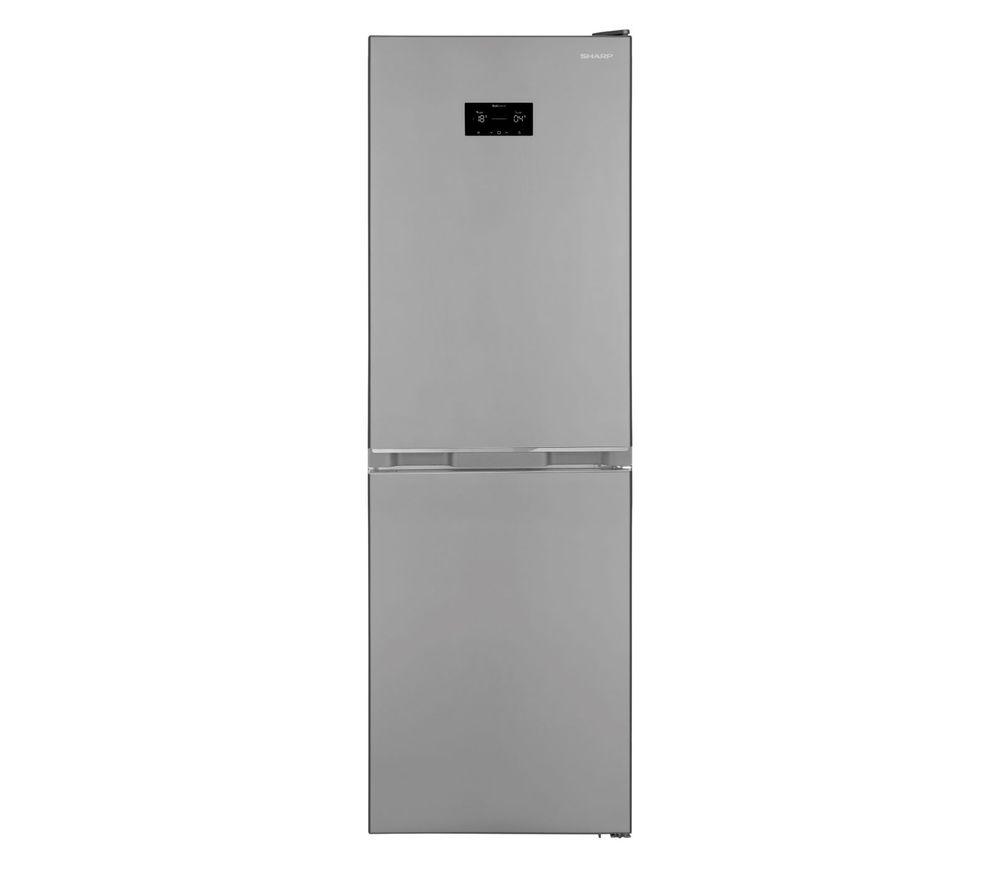 SHARP SJ-BA33DHXIE 50/50 Fridge Freezer - Stainless Steel