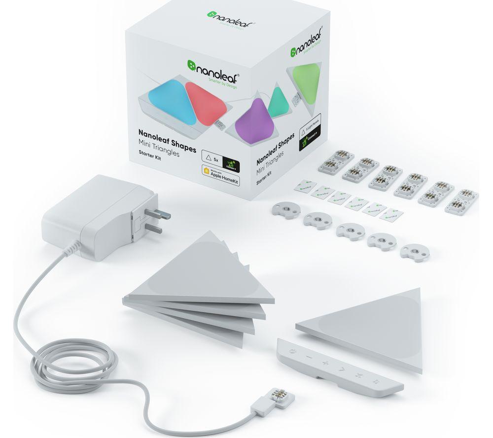 NANOLEAF Shapes Mini Triangle Smart Lights Starter Kit review | 9.2 / 10
