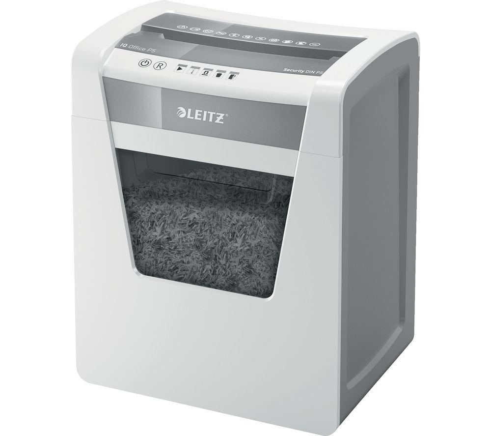 LEITZ IQ Office P5 Micro Cut Paper Shredder review | 8.7 / 10