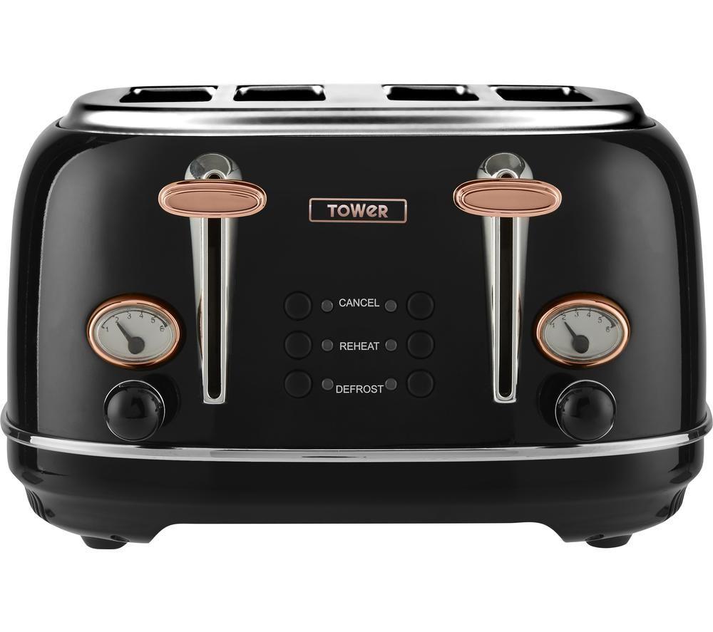 TOWER 4+ slice toasters - Cheap TOWER 4+ slice toaster Deals | Currys
