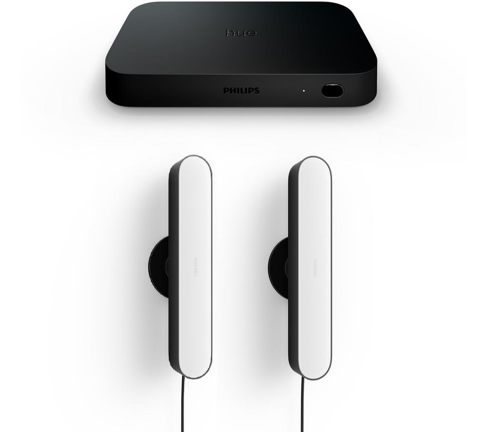 PHILIPS HUE Play HDMI Sync Box & Play Light Bar Twin Pack Bundle review ...