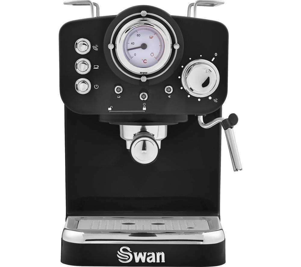 SWAN Retro Pump Espresso SK22110BN Coffee Machine Review