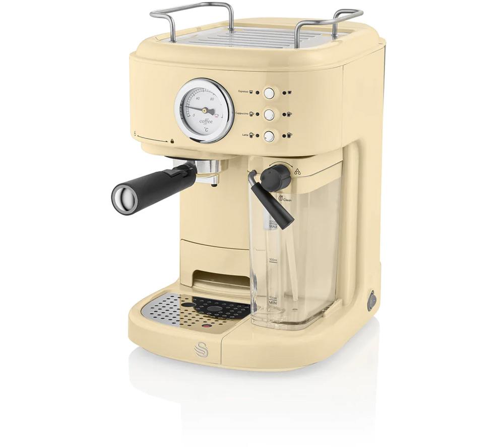 SWAN Retro Pump Espresso SK22110CN Coffee Machine review | 8.8 / 10