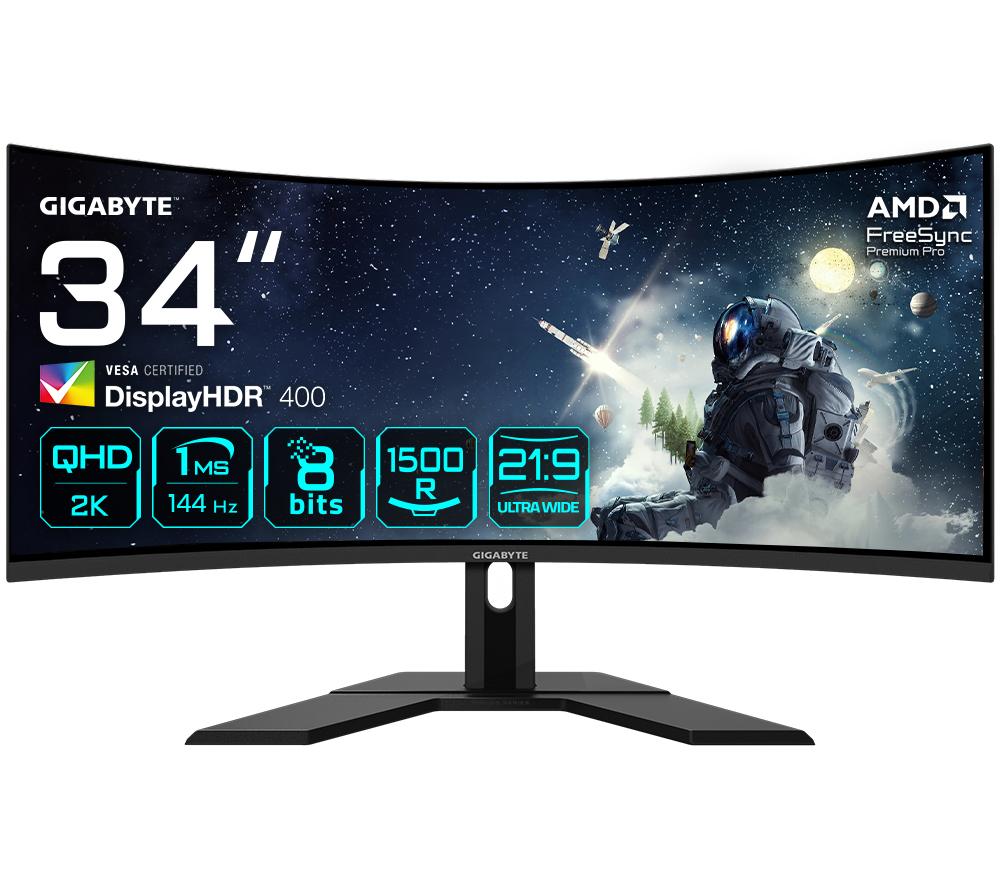 GIGABYTE G34WQC A Wide Quad HD 34" Curved VA Gaming Monitor review | 9. ...