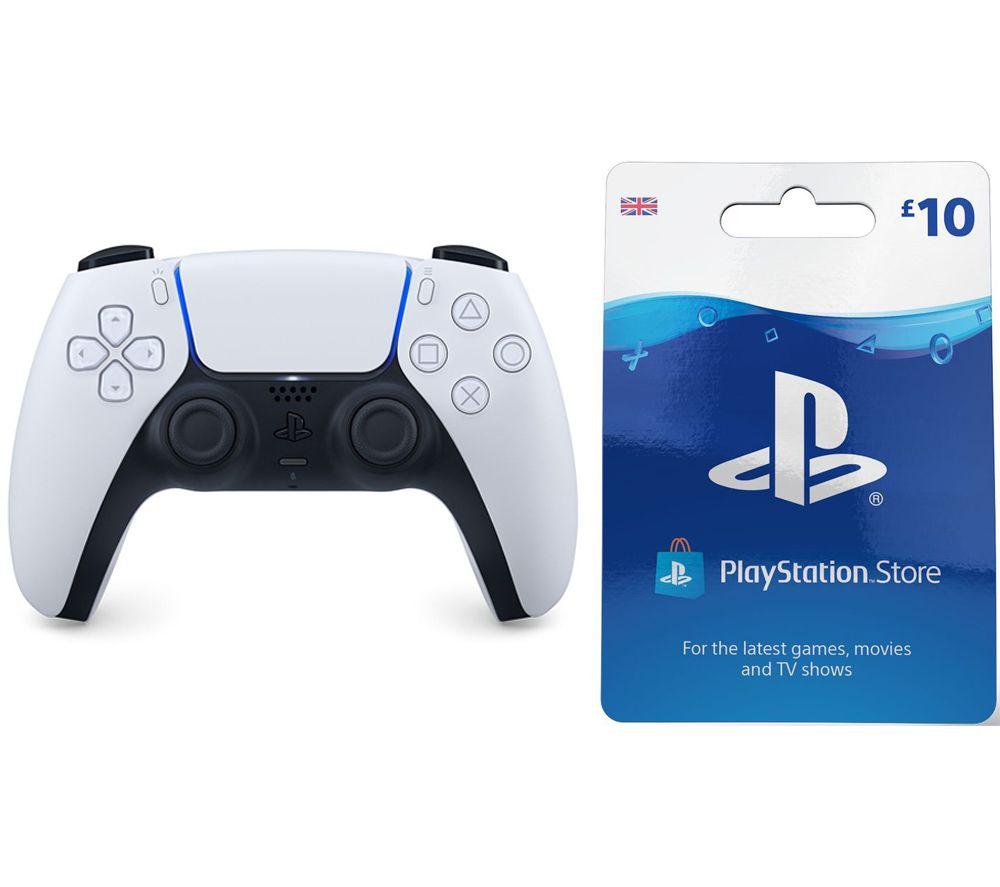 Sony Ps5 Dualsense Wireless Controller - Black & White | Playstation | US