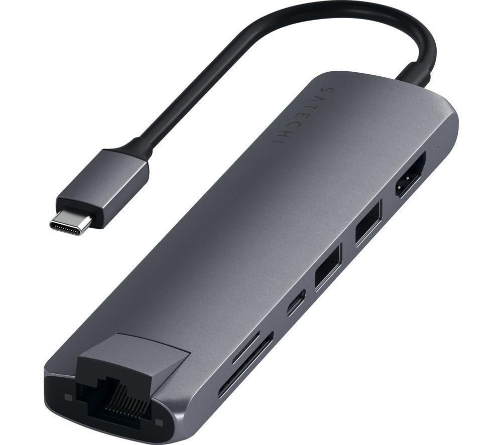 Satechi Slim Adapter 7-port USB Type-C Connection Hub review | 9.4 / 10