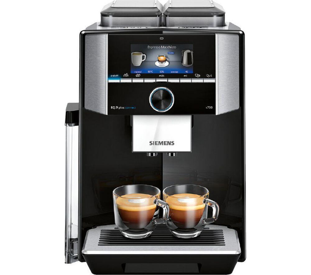 SIEMENS EQ.9 s700 TI9573X9RW Smart Bean to Cup Coffee Machine review ...
