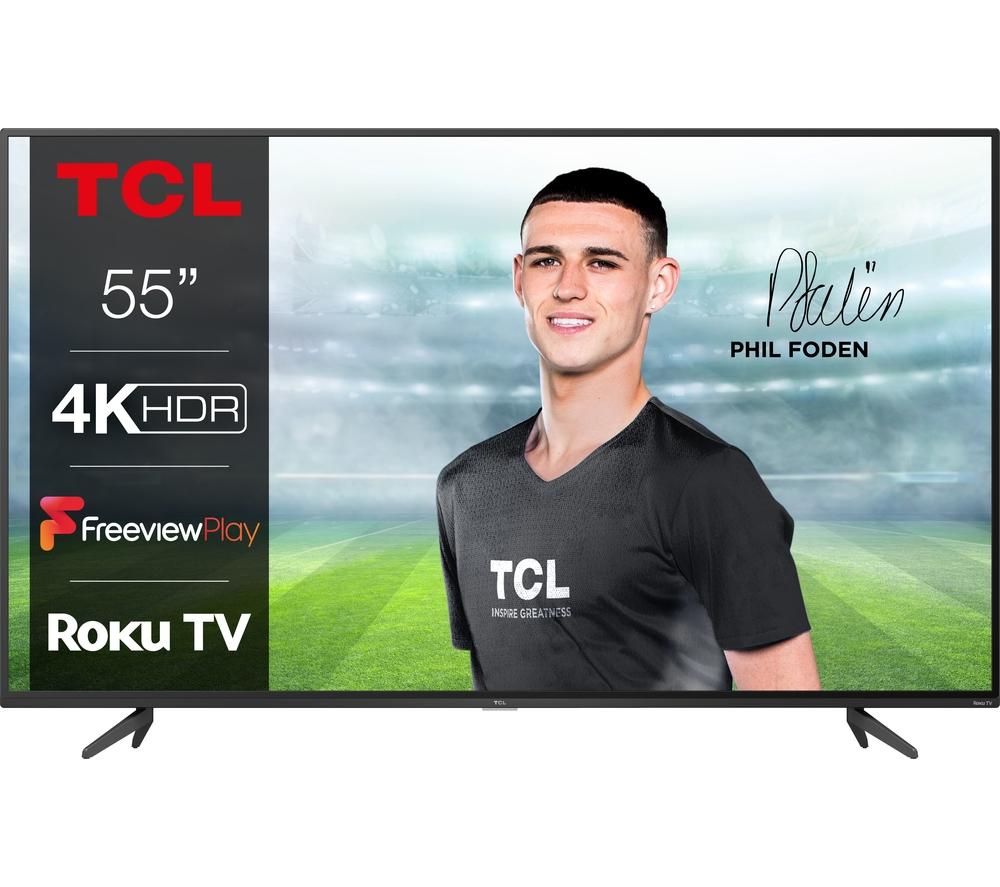 55" TCL 55RP620K Roku Smart 4K Ultra HD HDR LED TV review | 8.9 / 10