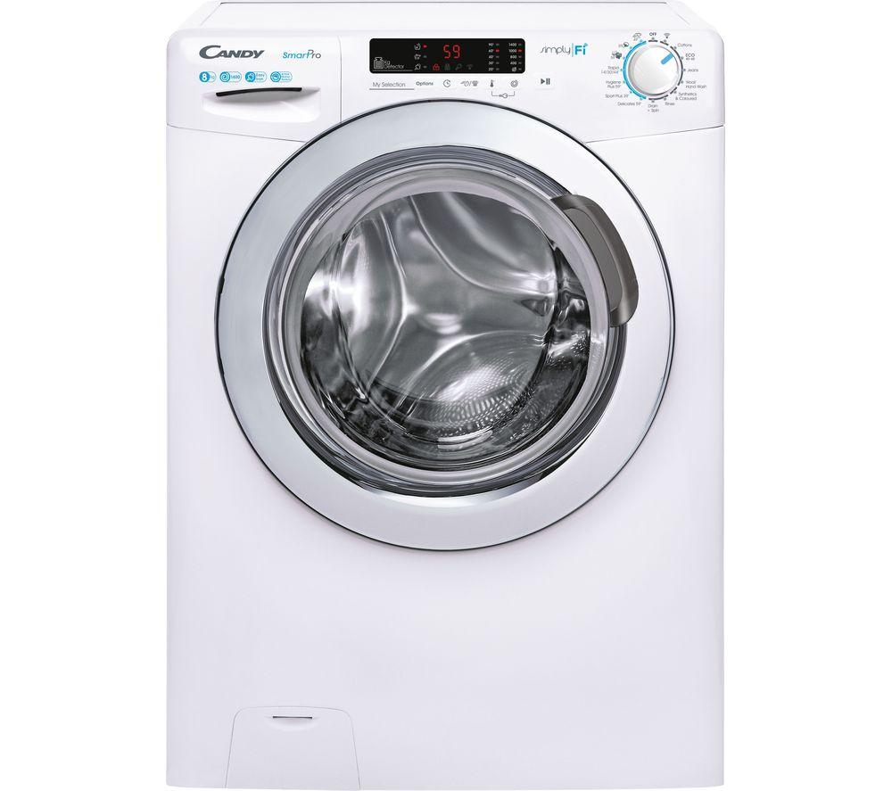 CANDY Smart Pro CSO 1483DWCE WiFi-enabled 8 kg 1400 Spin Washing ...