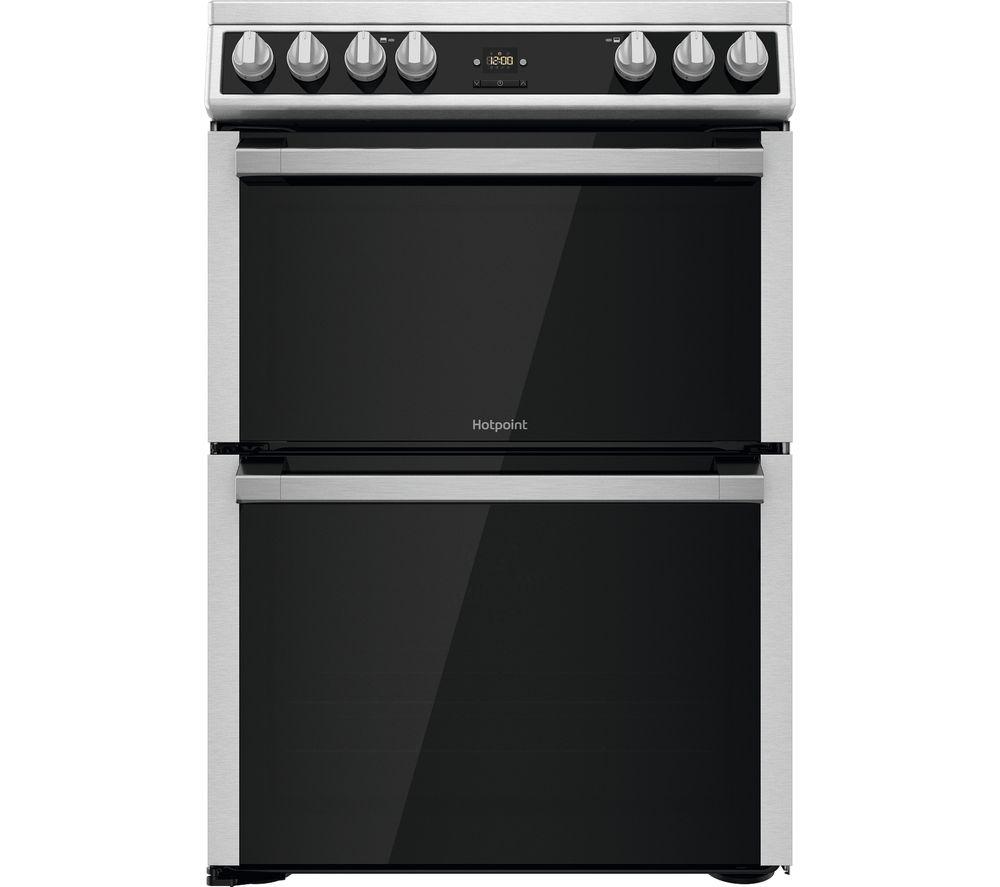 HOTPOINT Multiflow HDT67V9H2CX 60 cm Electric Ceramic Cooker review | 8 ...