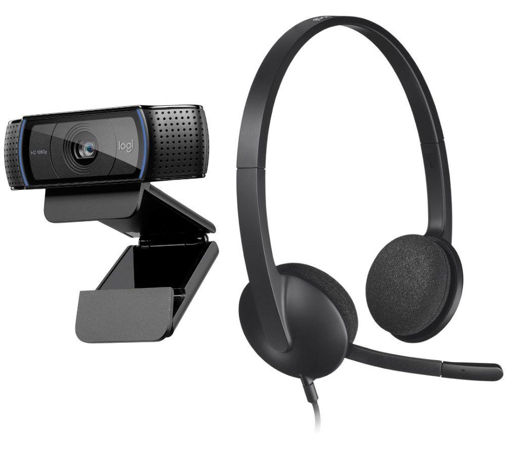 Logitech Pro C920 Full HD Webcam & H340 USB Headset Bundle review | 8.8 ...