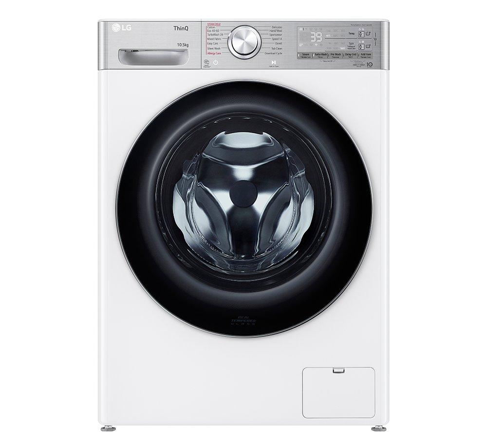LG EZDispense with TurboWash 360 V11 F6V1110WTSA WiFi-enabled 10.5 kg ...