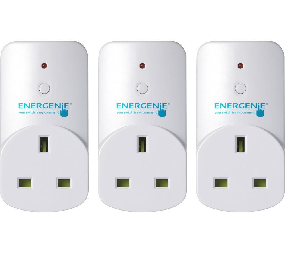 Buy ENERGENIE Mi Home Adapter Smart Plug - Pack of 3 | Currys