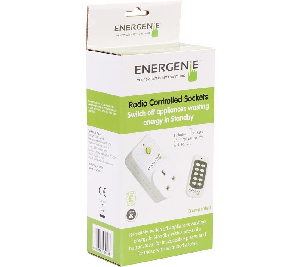 Buy ENERGENIE Mi Home Remote Controlled Plug Kit - White | Currys