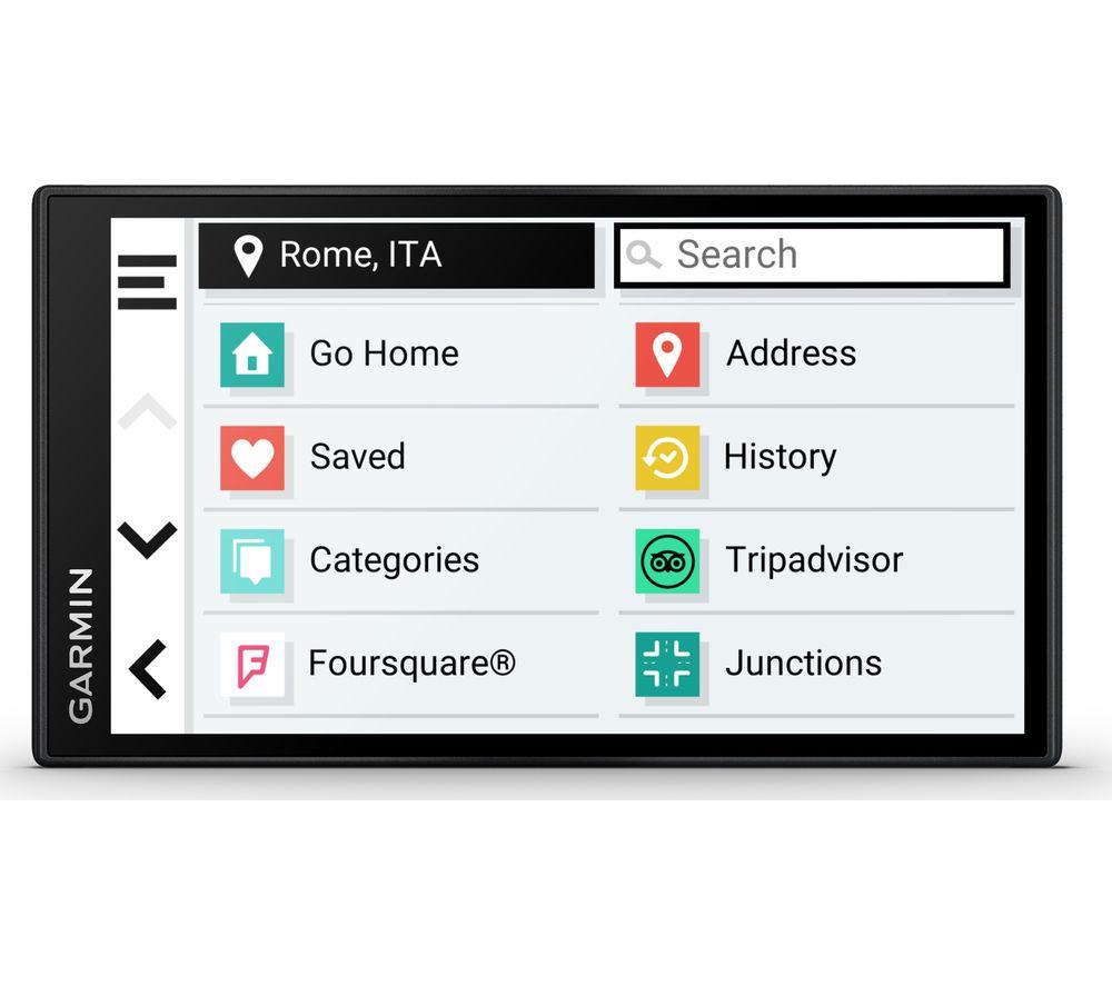 Buy GARMIN DriveSmart 66 6” Sat Nav - Full Europe Maps | CurrysIE