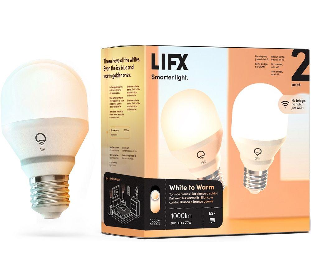 LIFX White to Warm Smart LED Light Bulb review | 9.2 / 10