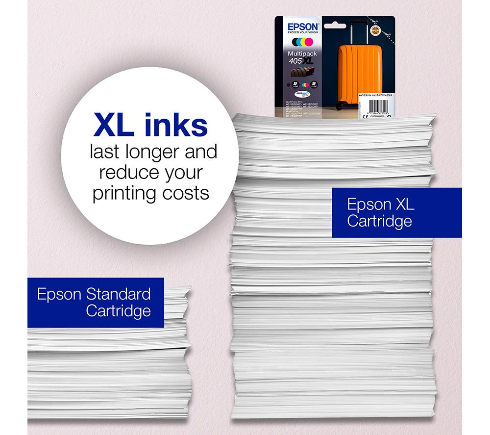 Buy EPSON Suitcase 405 Black Ink Cartridge | Currys