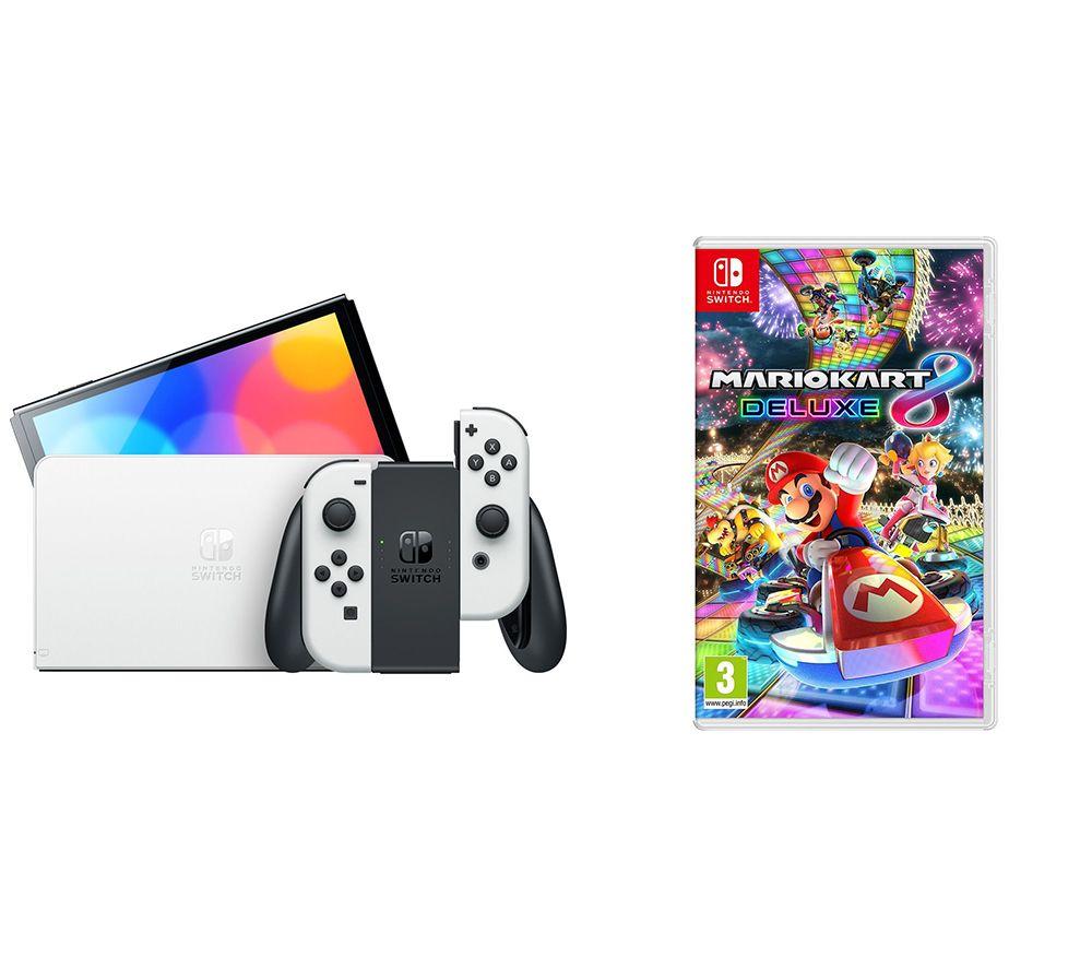 NINTENDO Switch OLED White & Mario Kart 8 Deluxe Bundle review | 9.0 / 10