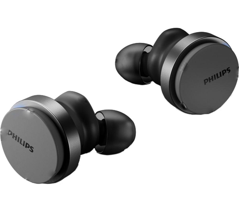 PHILIPS TAT8506BK/00 Wireless Bluetooth Noise-Cancelling Earbuds - Black