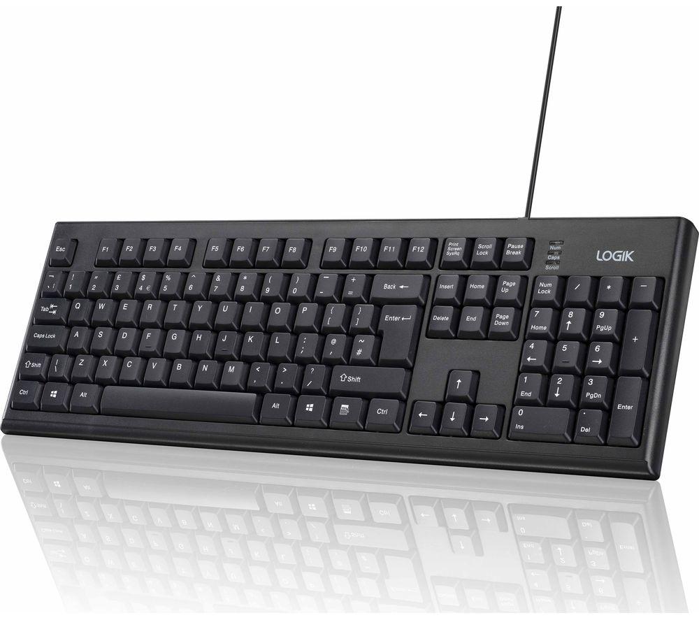Buy LOGIK LWDCS23 Keyboard & Mouse Set | CurrysIE