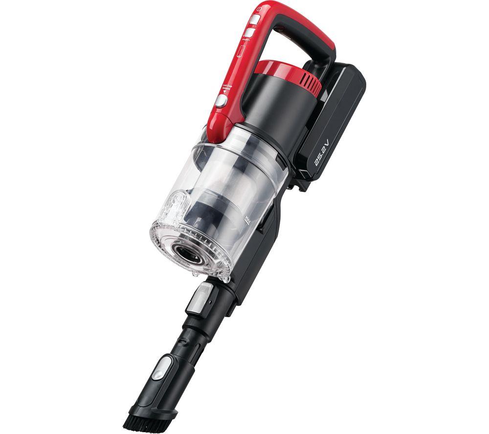 Buy ESSENTIALS C150SVC22 Cordless Vacuum Cleaner - Black & Red | CurrysIE