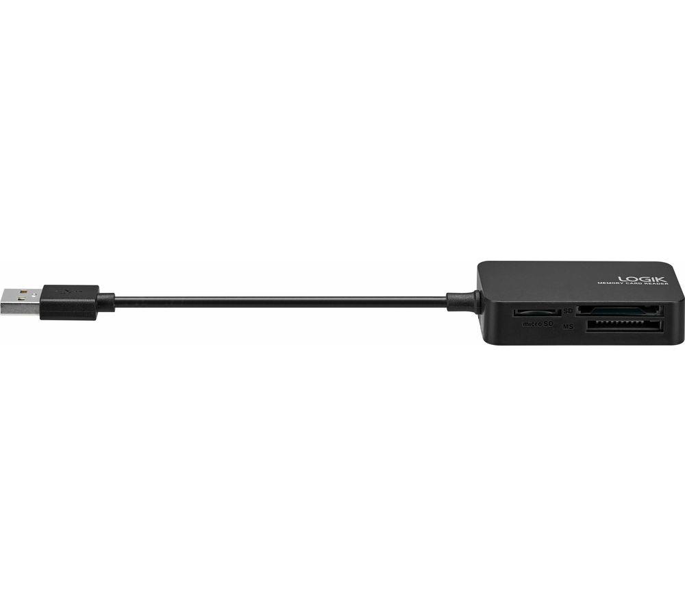 Buy LOGIK LCR2023 USB 2.0 Memory Card Reader | CurrysIE