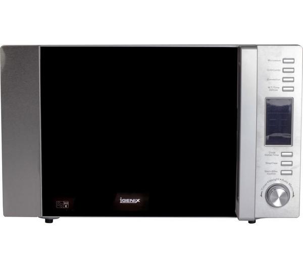 Buy IGENIX IG3091 Combination Microwave - Stainless Steel | Currys Buy IGENIX IG3091 Combination Microwave - Stainless Steel | Currys