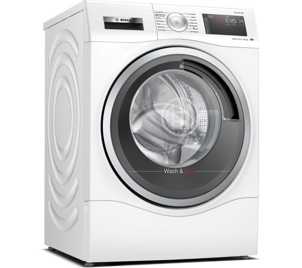 BOSCH Serie 8 WDU8H541GB WiFi-enabled 10 kg Washer Dryer Review