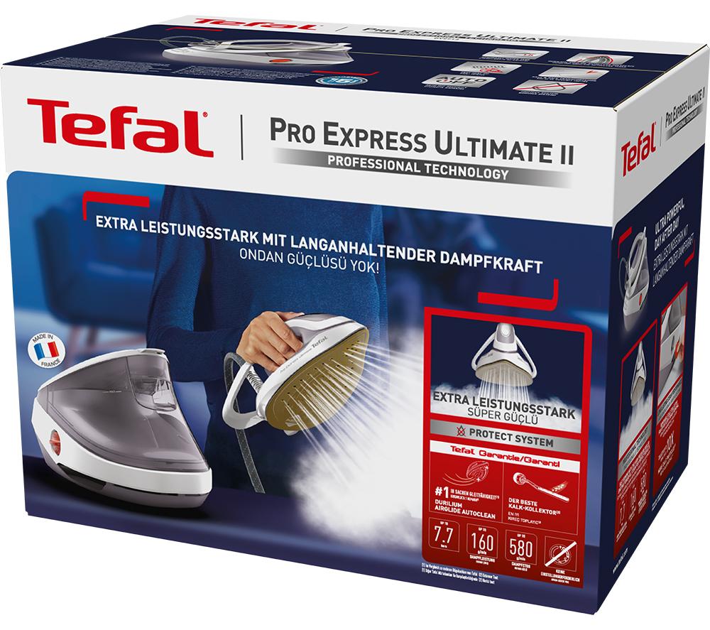 Buy TEFAL Pro Express Ultimate II GV9713 Steam Generator Iron - White ...