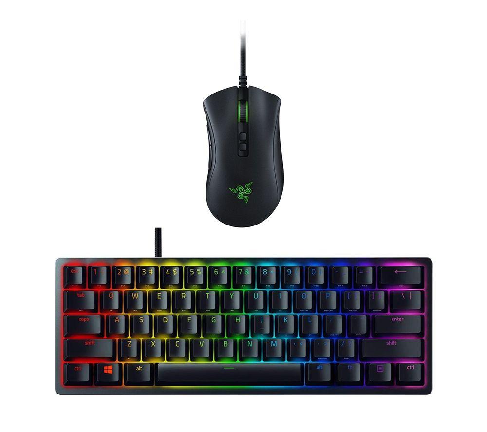 Razer Huntsman Mini Gaming Keyboard & DeathAdder V2 Optical Gaming ...