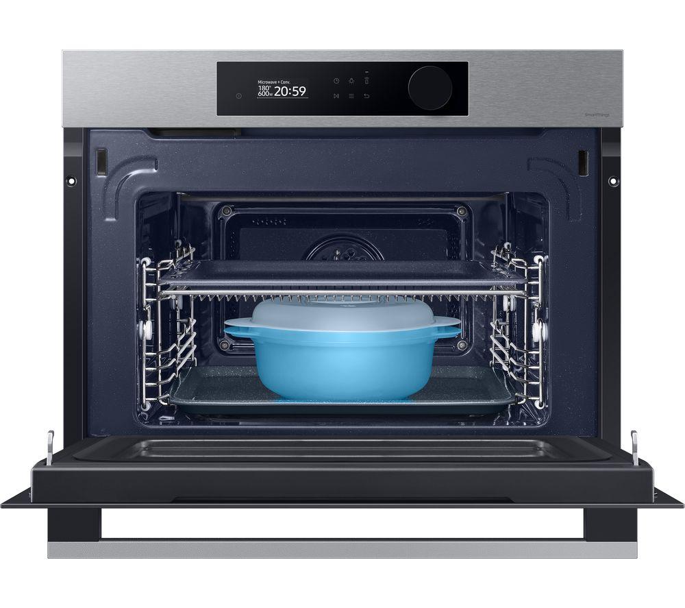 Buy SAMSUNG Series 5 NQ5B5763DBS/U4 Built-in Compact Combination Microwave - Stainless Steel ...